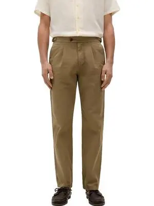 SCALPERS Verona Pants Light Khaki