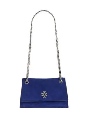 Tory Burch Kira Turnlock Mini Convertible Shoulder Bag - Ballpoint Blue