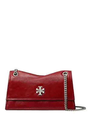 Tory Burch Kira Turnlock Mini Convertible Shoulder Bag - Bartlett Red
