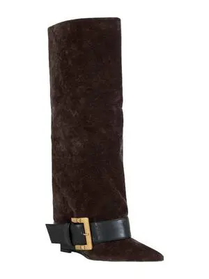 AZALEA WANG AZALEA WANG Antonina Belted Wedge Boots