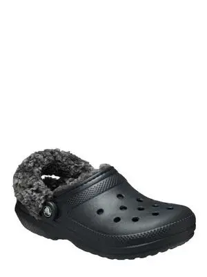CROCS Classic Fleece Lined Clog - Black