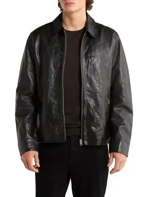 Rag & Bone Melrose Leather Jacket - Black