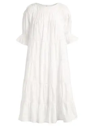 Merlette Paradis Mid-length Dress - White