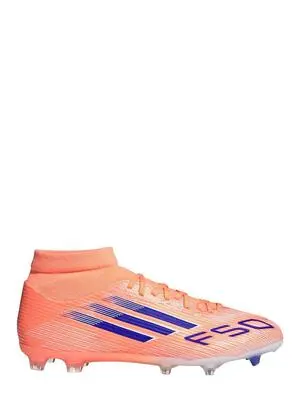 Adidas F50 League Mid Fg/mg - Beam Orange/lucid Blue/cloud White