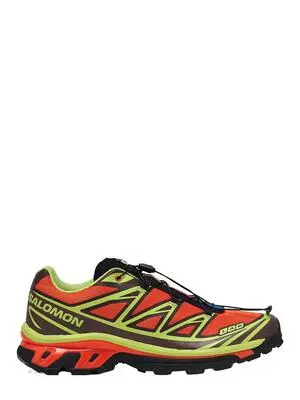 SALOMON Xt-6 Sneakers - Red Orange/sharp Green/black