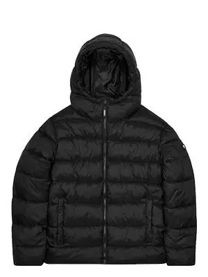 Trapstar Hooded Puffer Jacket - Black