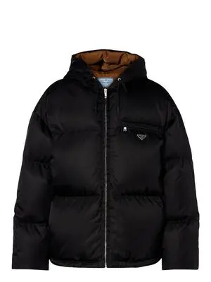 PRADA Re-Nylon Logo Down Jacket