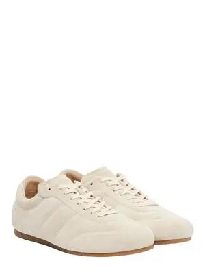 LEMAIRE Soft Runner Suede Sneakers - Beige