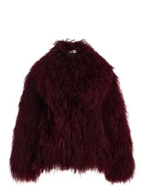 NOUR HAMMOUR Mirja Shearling Coat
