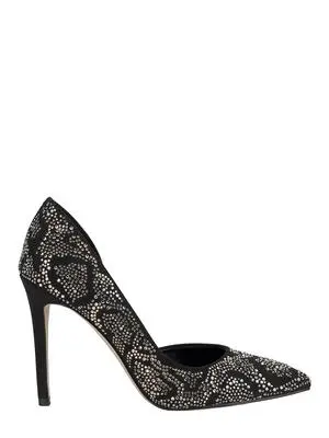 Vince Camuto Prizma D'orsay Pump - Black Silver Leopard
