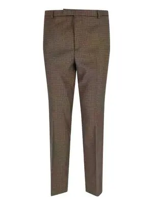 Gucci Houndstooth Pants - Neutrals
