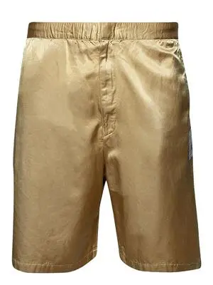 Mihara Yasuhiro Aged Satin Shorts - Yellow
