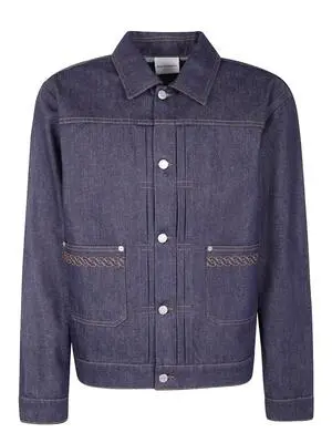 Drole De Monsieur La Veste Denim Brut Jacket - Blue