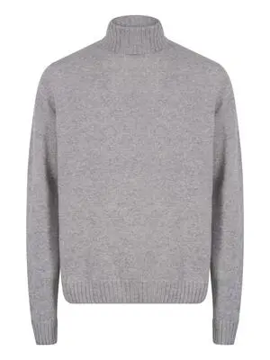 John Smedley John Smedley Wool And Cashmere Rollneck Grey