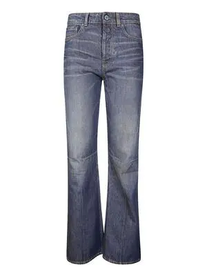 Our Legacy Moto Cut Jeans - Blue