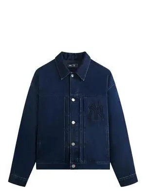 Kith For The New York Yankees Jay Indigo Denim Jacket - Blue