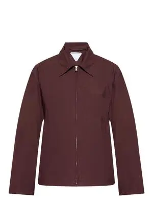 Bottega Veneta Resin Coated Jacket - Purple