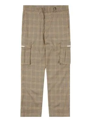 PLEASURES Origins Cargo Trousers - Brown