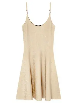 Versace Knit Dress - Tan