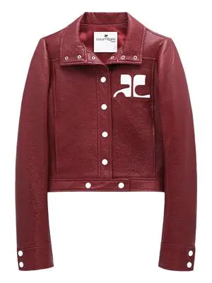 COURREGES Reedition Vinyl Jacket - Red