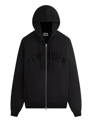 Kith For The New York Yankees Braxton Full Zip Hoodie - Black