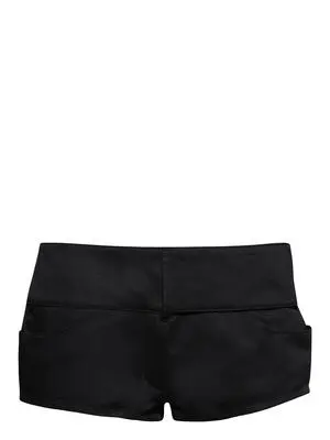 COURREGES Belted Shorts - Black
