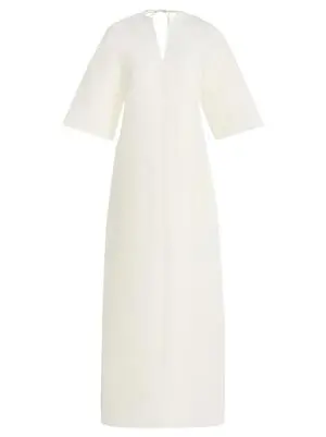 THE ROW Mia Dress - White
