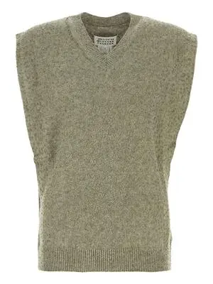MAISON MARGIELA Fine Knit Cardigan - Green