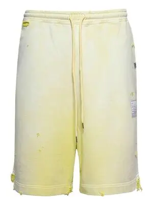 Mihara Yasuhiro Sun Faded Shorts - Yellow