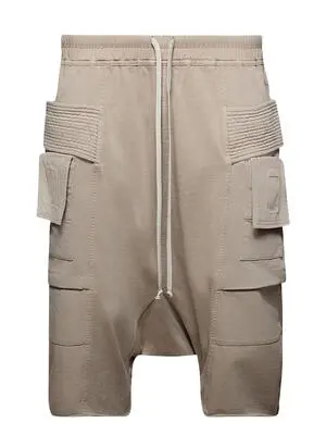 Rick Owens Crotch Cargo Pods Pants - White