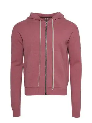 Rick Owens Zipped Hoodie - Pink
