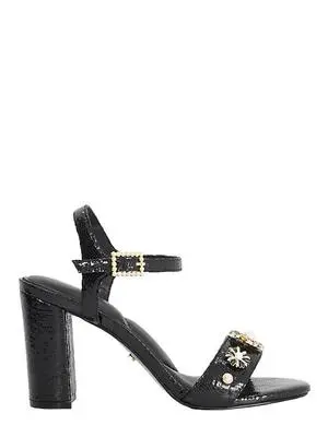 DUNE Embellished Heeled Sandals
