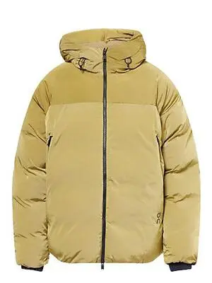 On Reflective-logo Puffer Jacket - Nutmeg