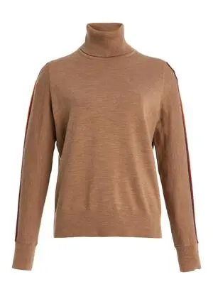 WE NORWEGIANS Freebird Wool Turtleneck Sweater - Brown