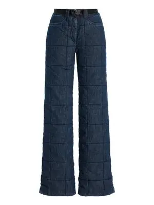 IENKI IENKI Chalet Quilted Down Denim Pants