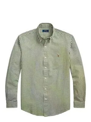 Polo Ralph Lauren Gingham-check Button-up Shirt - Green
