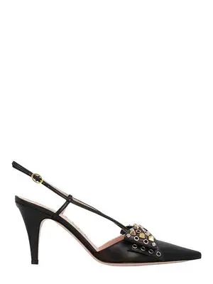 Valentino Garavani 85mm Pointed Toe Pumps - Black