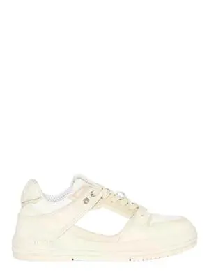 Gcds Lace-up Low-top Sneakers - Neutrals