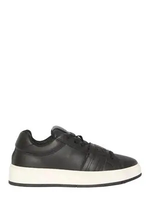 Gcds Logo-appliqué Sneakers - Black