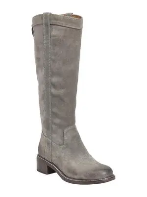 SOFFT Taryn Waterproof Knee High Boot - Light Taupe Suede