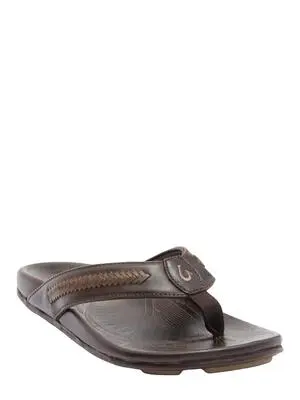 Olukai OluKai Mea Ola Mano Sandal Dark Java/mustang