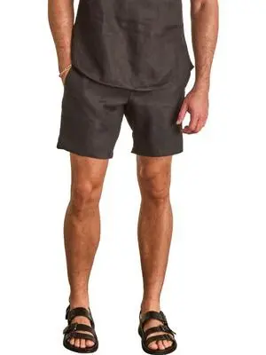 AQUA BLU AUSTRALIA Atelier Connor Shorts Black