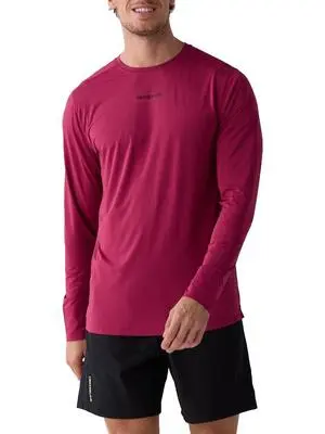 CENTERLINE ATHLETICS Airlite Long Sleeve Top - Beaujolais