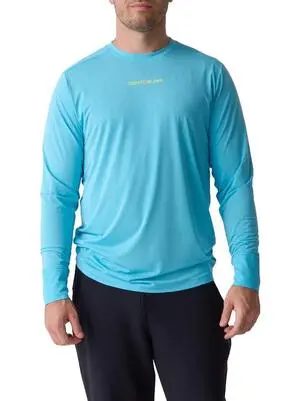 CENTERLINE ATHLETICS Airlite Long Sleeve Top - Blue Lagoon