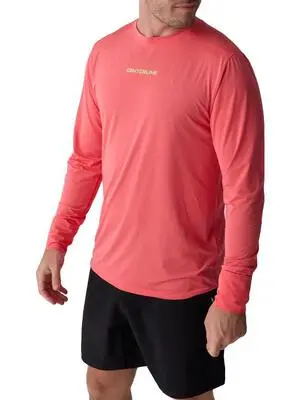 CENTERLINE ATHLETICS Airlite Long Sleeve Top - Sunset Coral