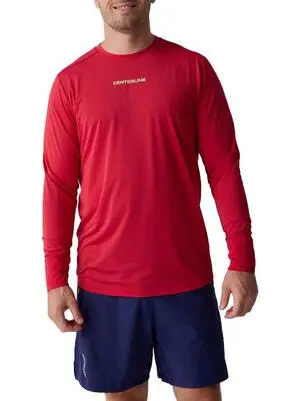 CENTERLINE ATHLETICS Airlite Long Sleeve Top - Team Red