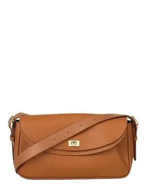 Sandro Le Mambo Leather Bag - Natural