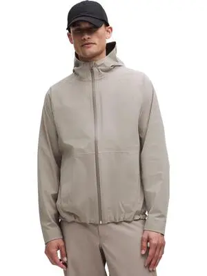 Lululemon Stretch Glyde Waterproof Jacket - Warm Ash Grey
