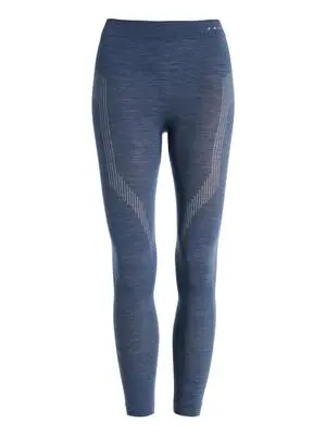 Falke Long Ski Tights Blue