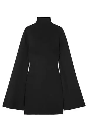 Calvin Klein Annie Stretch-knit Mini Dress - Black